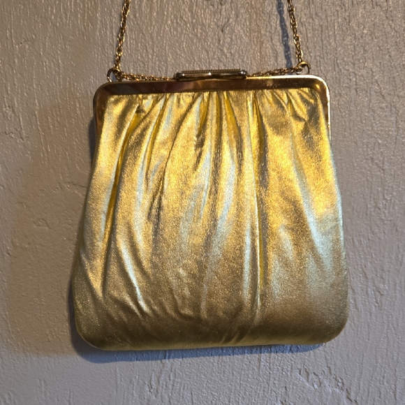 Bags | Vintage Elegant Gold Evening Clutch | Poshmark